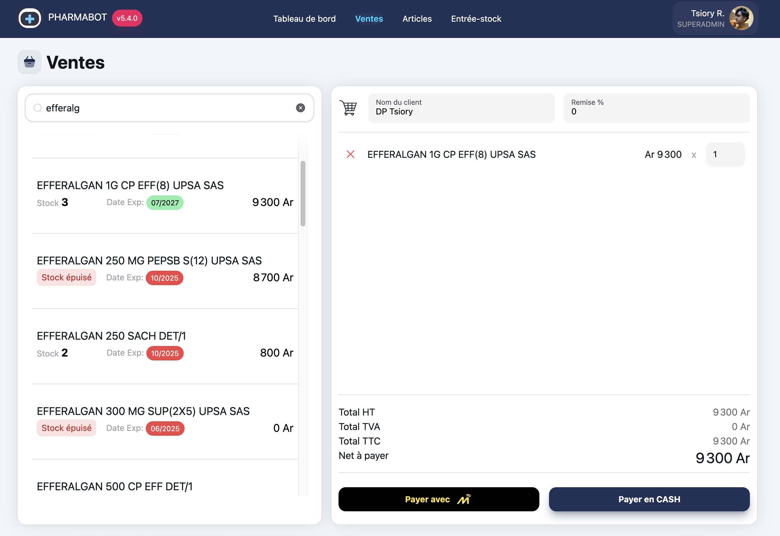 Pharmabot Pro - Solution complète de gestion de pharmacie à Madagascar